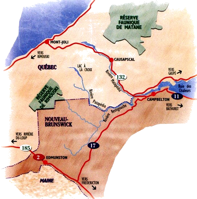 Saumons Noirs de la Restigouche par Gilles Aubert